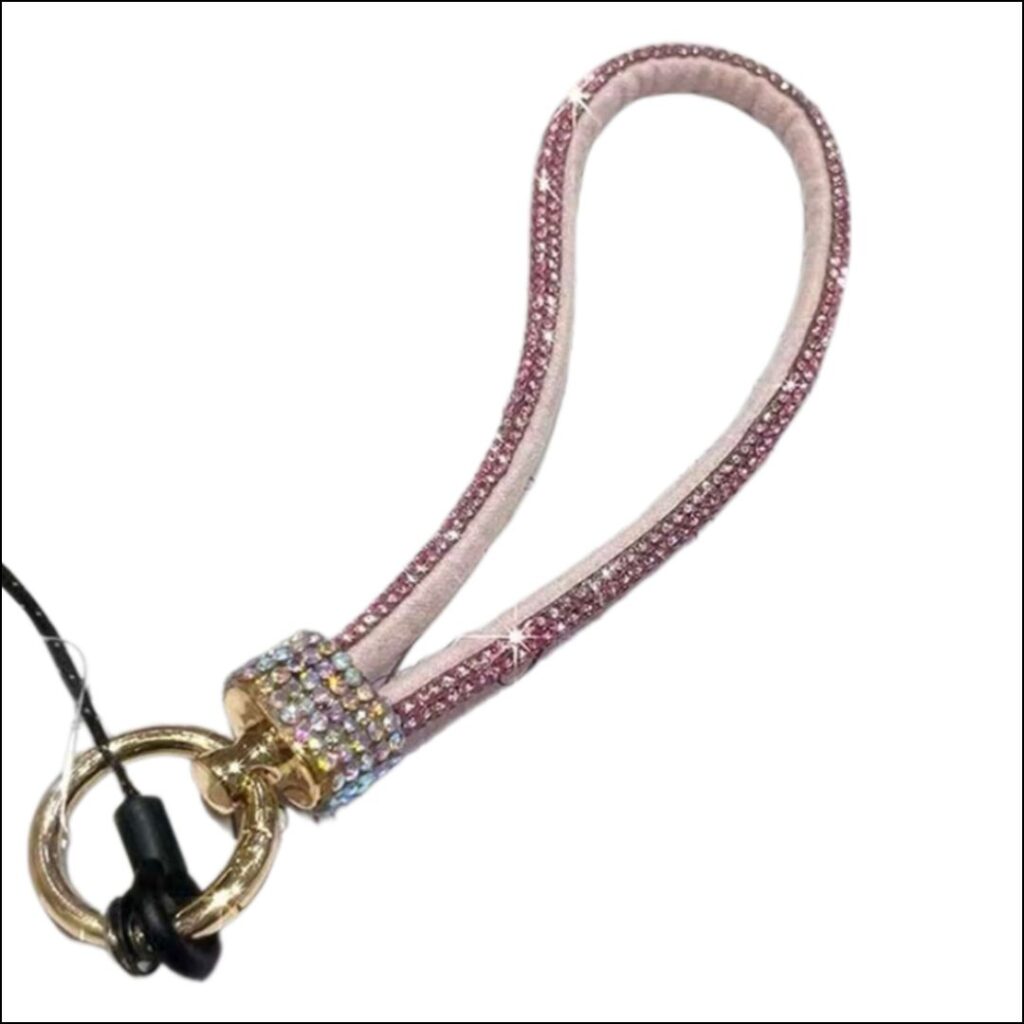 STRAP PARA CELULAR PREMIUM BRILLANTE – ROSADO - Yúrval Perú